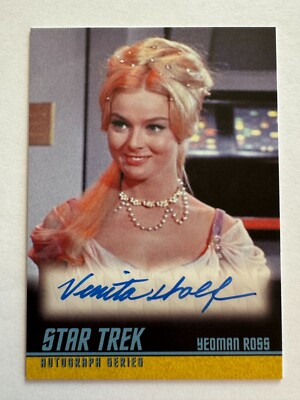 2009 Star Trek The Original Series A222 Venita Wolf autograph | eBay