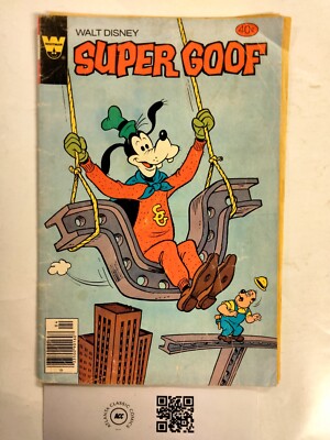 SUPER GOOF # 52 VG- Walt Disney Whitman Gold Key Comic Book Goofy 1979 ...