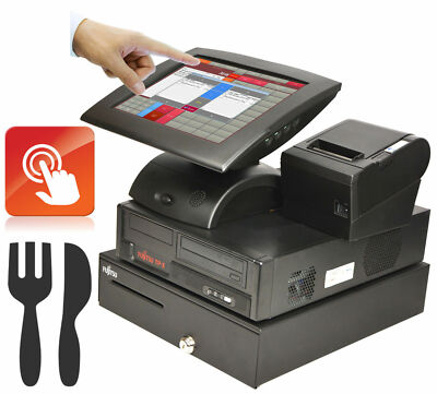 Beautiful Black Fujitsu Till Preh Touchscreen Receipt Printer Epson ...