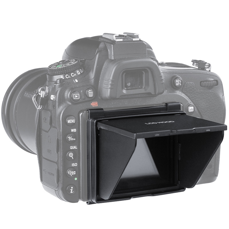 LCD Screen Protector Pop-up Sun Shade Hood Cover Guard for Nikon D750 ...