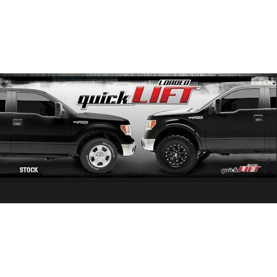 Rancho QuickLift Leveling Lift Front Struts w/Shocks 2009-2018 Dodge ...
