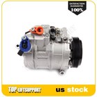 AC A/C Compressor W/Clutch For 03-10 BMW 750Li 745Li 650i 745i 550i ...