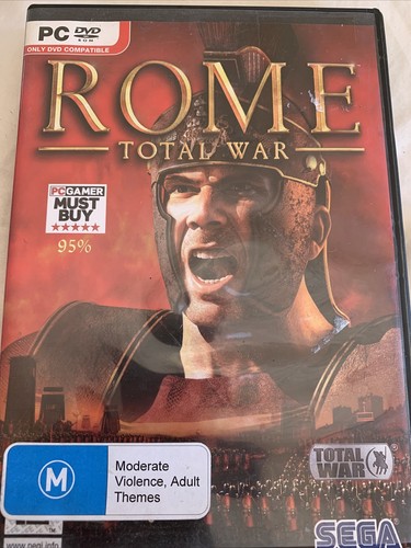 PC DVD-Rom - Rome - Total War (Disc + Booklet SEGA E.U.) | eBay Australia