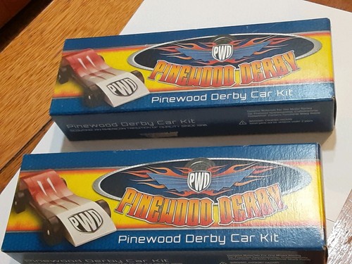 Lot of 2 Derby Car Kits Official Boys Scouts of America BSA*NEW* | eBay