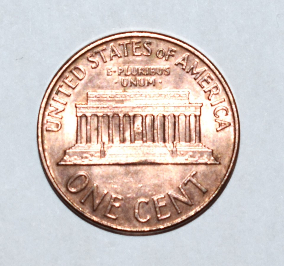 1963 Penny Error Top Red Double Die Multi Errored Coin Broad Strike L ...