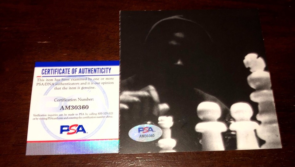 GZA Wu Tang Clan Liquid Swords Signed Autographed CD Cover PSA E2 | eBay