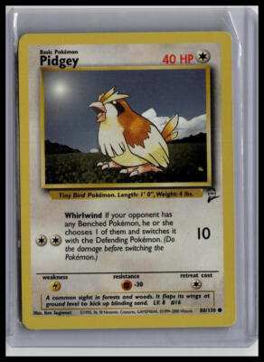 Pokemon Base Set 2 #057/102 Pidgey R5814 | eBay