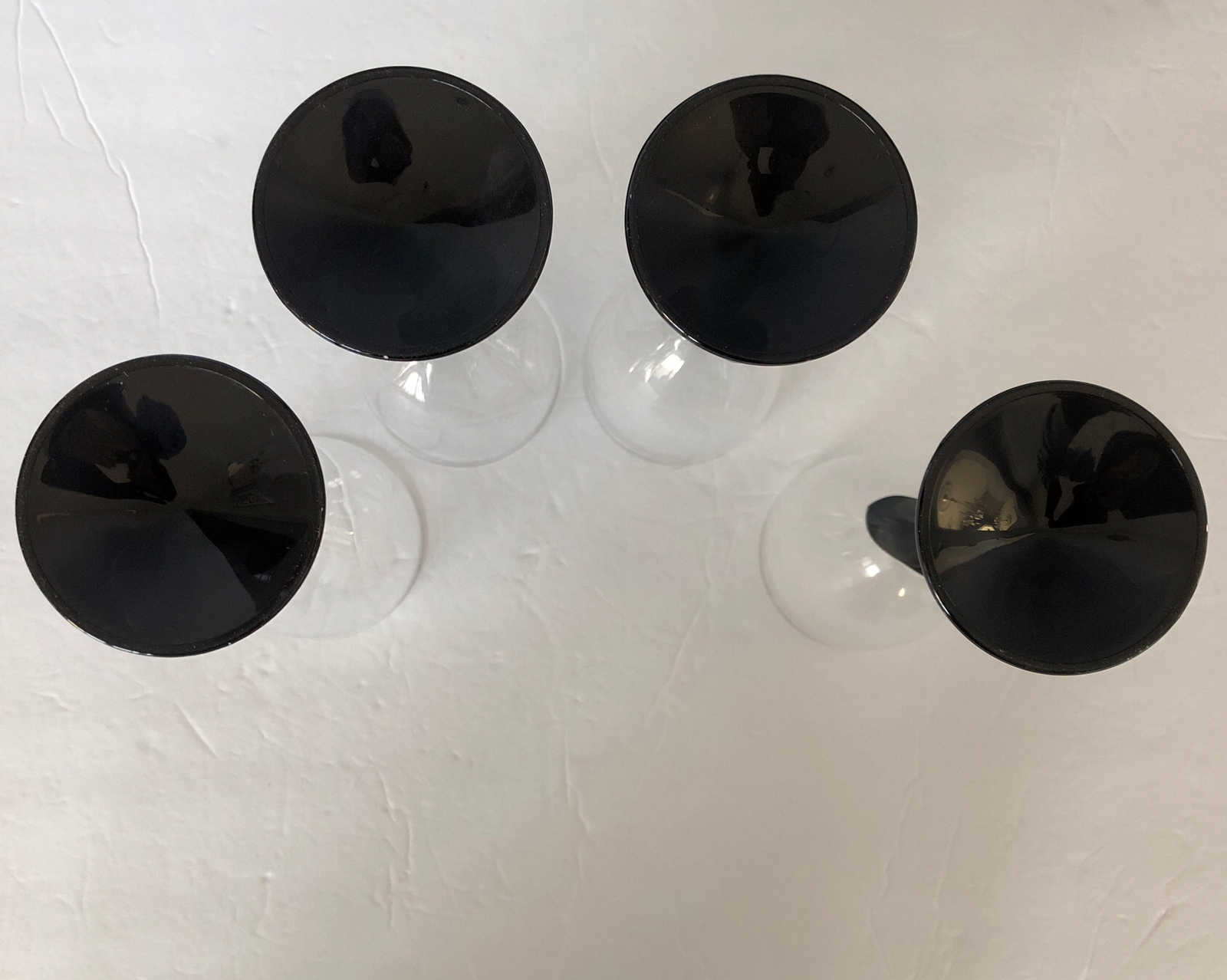 MIKASA ALEXANDRA BLACK~STEMWARE~WATER/WINE GLASS~8.5”~EXC COND | eBay