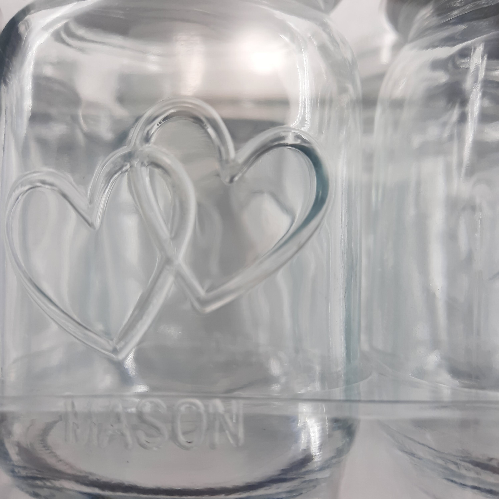 Hobby Lobby 4-Ounce Mason Clear Glass Jars 12-Pack, One Dozen 4 Oz Jars ...