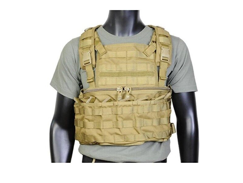 Blackhawk RRV Rhodesian Recon Enhanced Commando Chest Rig, Mag Pouches ...