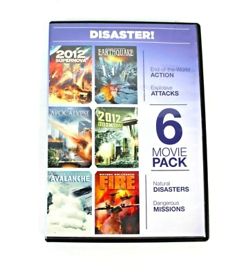 Disaster! 6 Movie Pack 2 - Disc Set On DVD 2011 Discs are Like New ...