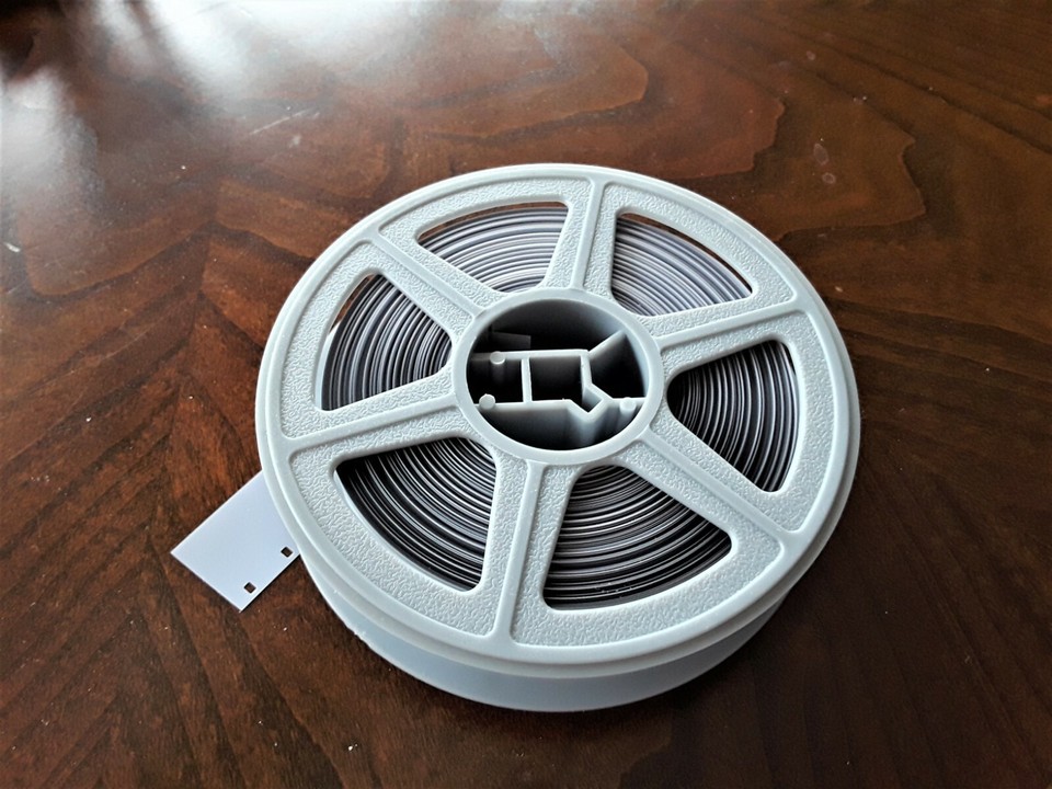 1 NEW 16mm KODAK MOVIE LEADER 100' (SOUND) WHITE (ACETATE) on NEW film ...