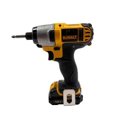 DeWalt DCF815 12V MAX Lithium-Ion Cordless 1/4" Impact Driver | eBay