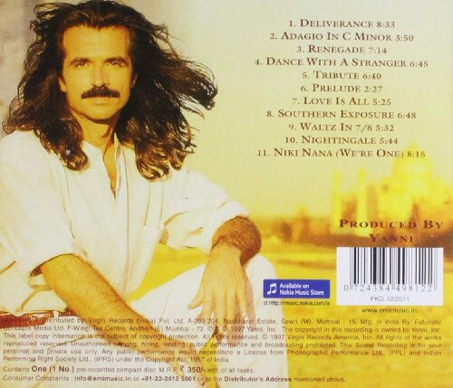 Tribute by Yanni 724384498122 | eBay