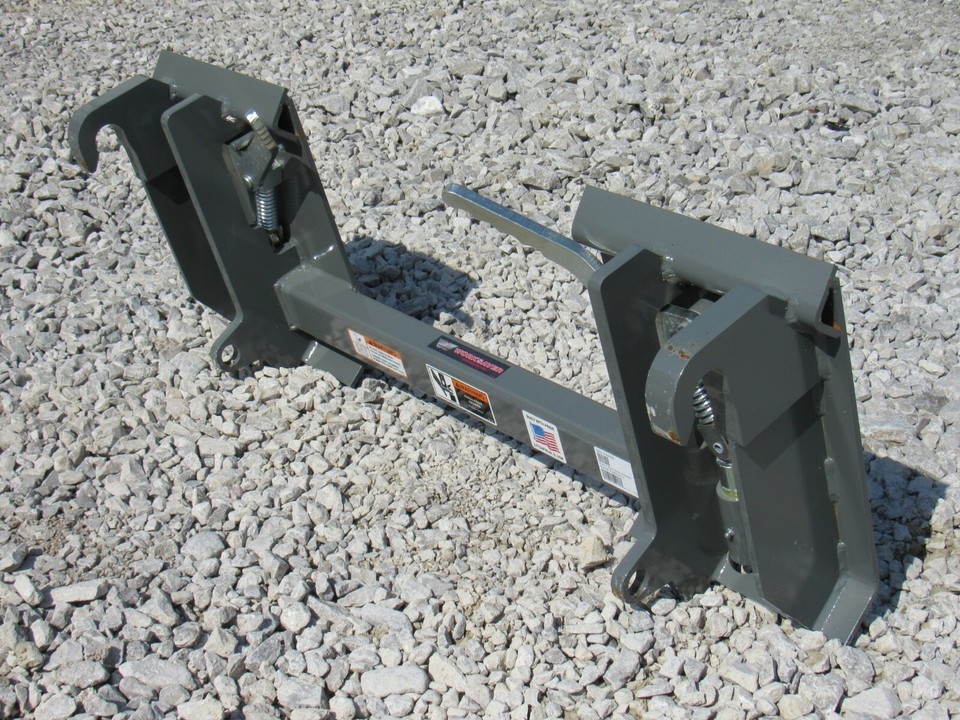 Global Euro Quickie Tractor Loader to Skid Steer Quick Attach Adapter ...