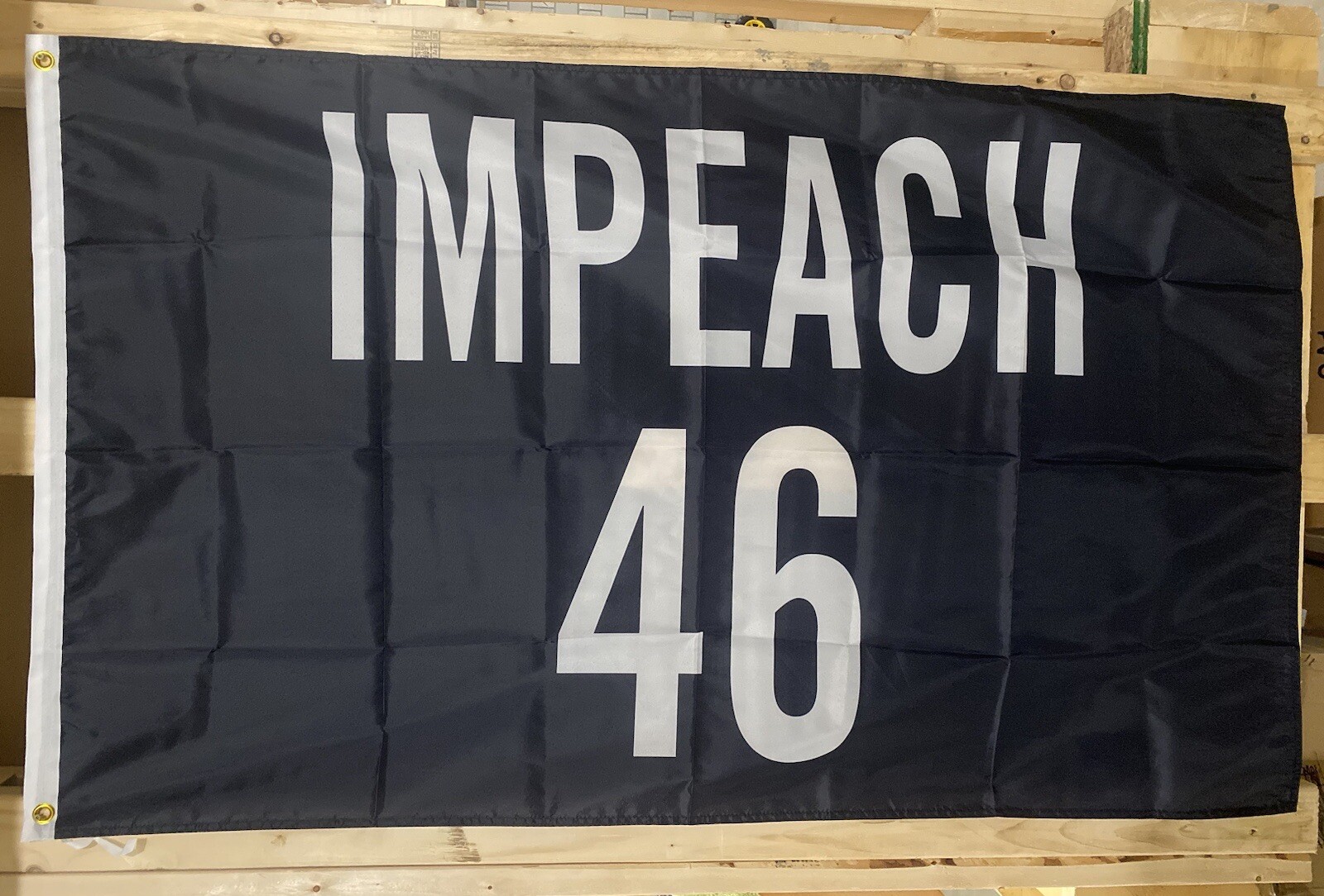 Impeach Joe Biden #46 Flag FREE SHIP #FJB Donald Trump Desantis USA ...