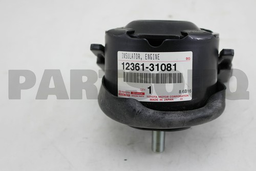 1236131081 Genuine Toyota INSULATOR, ENGINE MOUNTING, FRONT 12361-31081 ...