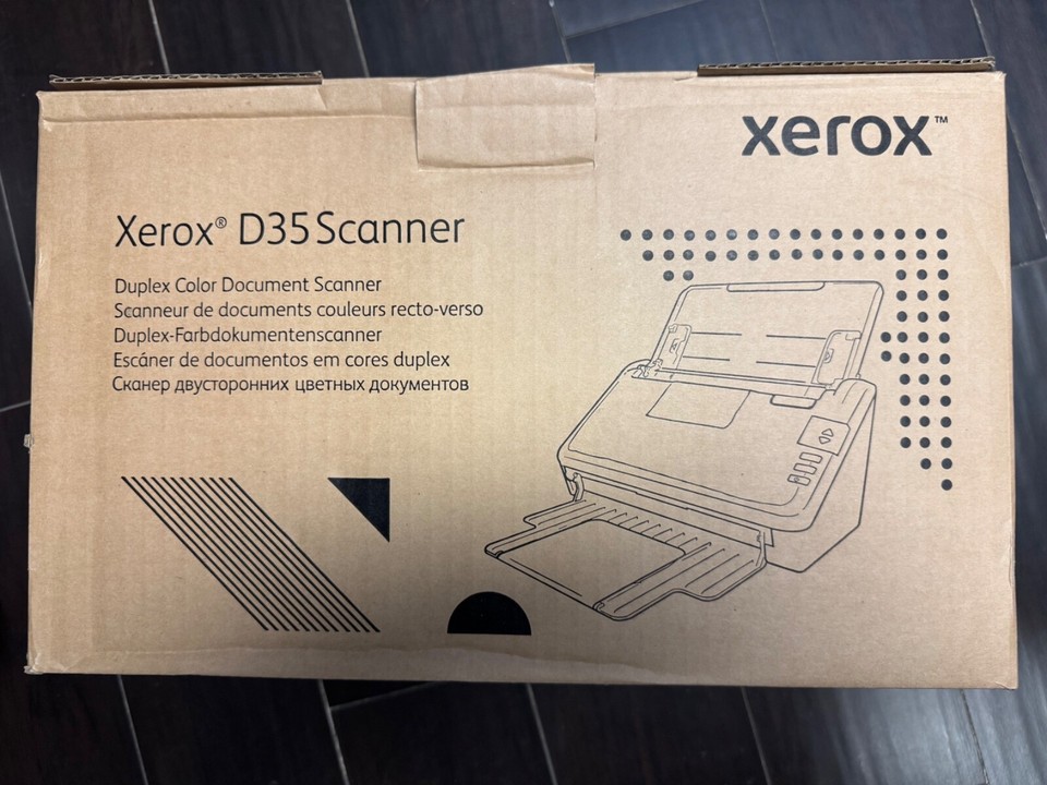 Xerox D35 Color Duplex Document Scanner | eBay