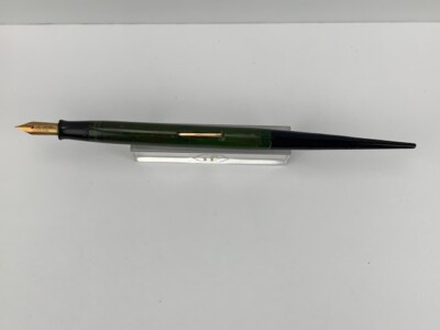 Sheaffer Green Desk Pen. Sheaffer 5-30 Nib 14k Gold Made in USA (m982 ...