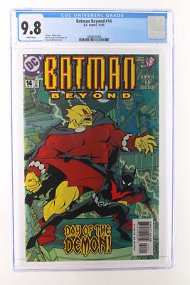 Batman Beyond #14 - D.C. Comics 2000 CGC 9.8 Hilary J. Bader story Min ...