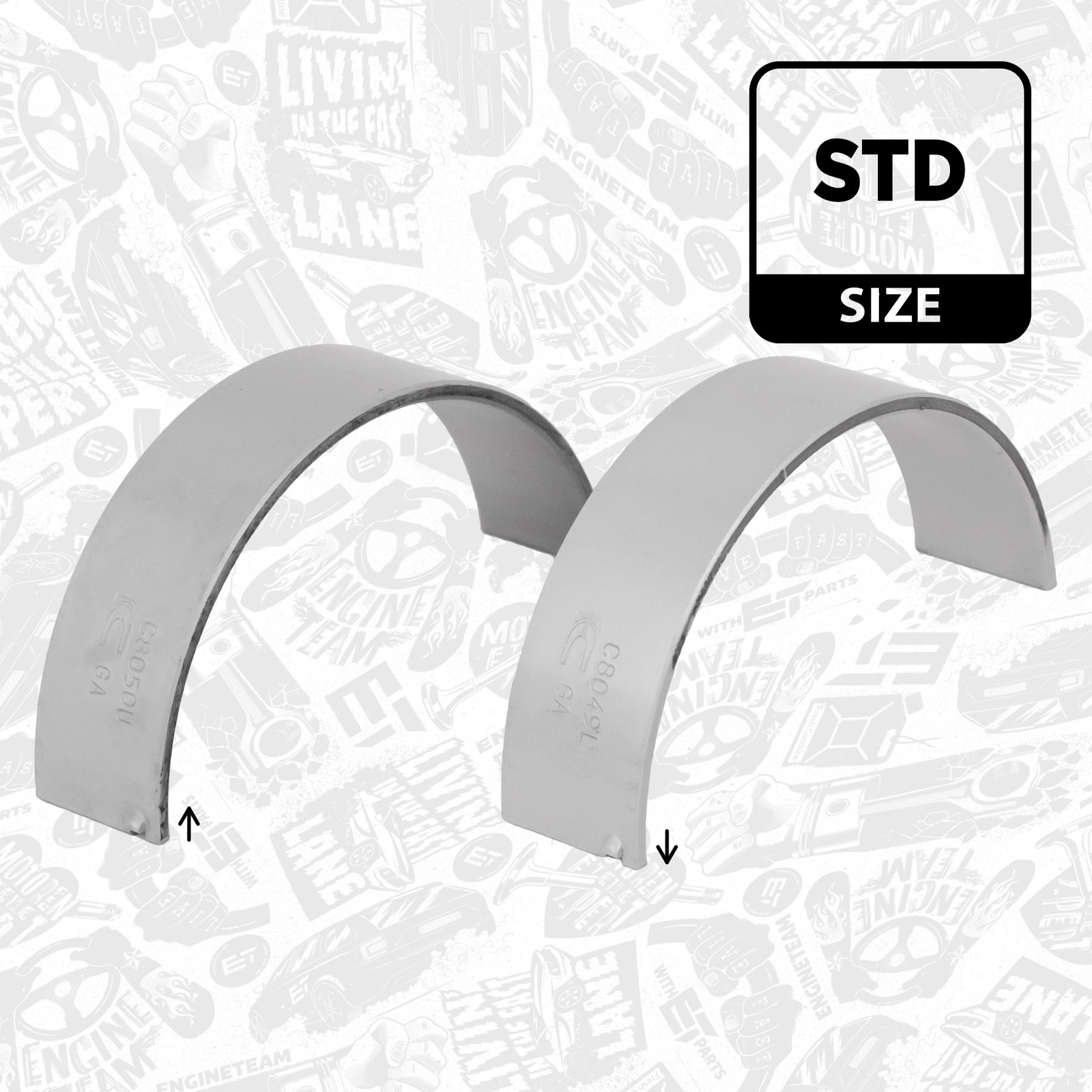 Pleuellager für ALPINA BMW MORGAN WIESMANN 4.4 4.8 X5 X6 11247617338 ...