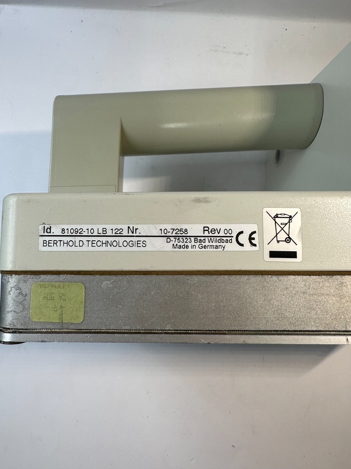 Berthold LB 122 Beta Gamma Detector Contamination Monitor Contamination ...