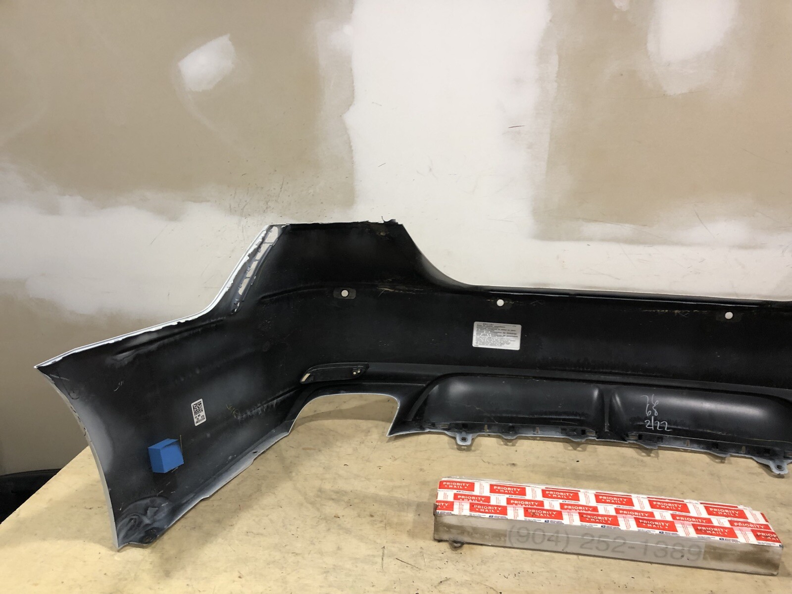 OEM 2018-2019 Toyota Camry SE/XSE/Hybrid SE w Sensors Rear Bumper | eBay