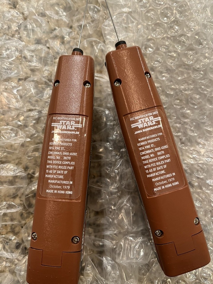 VINTAGE STAR WARS JAWA SANDCRAWLER REPLACEMENT REMOTE / KENNER REPRO ...
