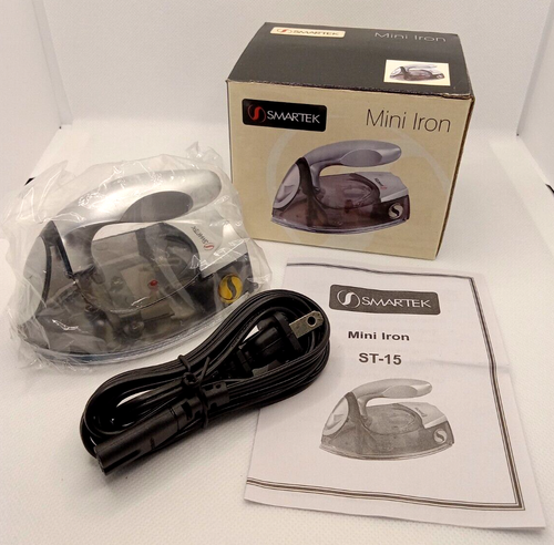 Smartek Mini Iron-Ideal for Travel & Crafts Model ST-15 - NIB | eBay
