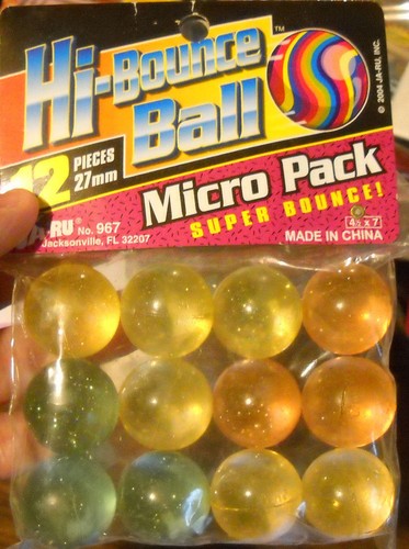 10 PKG LOT HI-BOUNCE BALLS JA-RU SUPER BOUNCE NIP | eBay
