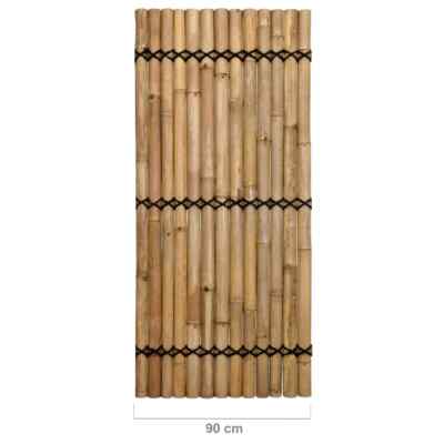 Natural Bamboo Half Round Fence Screen - Home Garden Decoration | eBay UK