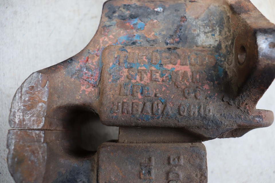 Vintage Desmond Stephan Simplex 33P Machinist Bench Vise 3 3/4" free ...