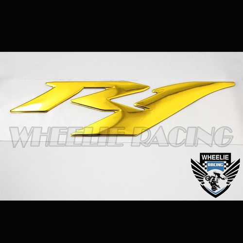 5.75" 3D FAIRING/FUEL TANK Bikes LOGO EMBLEM+STICKER FOR YZF-R1/R1S ...
