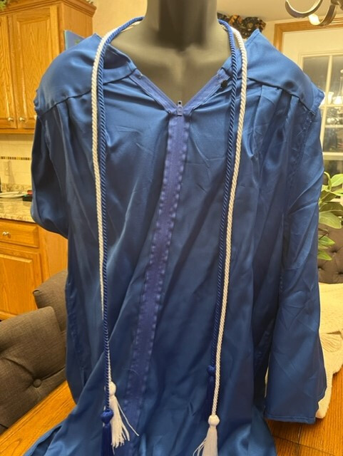 Phi Beta Sigma Honor Graduation Cords Royal and White 60" Long | eBay