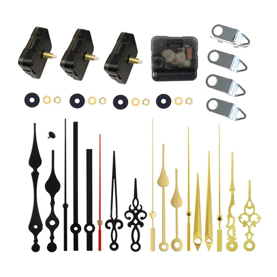 US 1 Set DIY Clock Movement Quartz Mechanism Wall Replacement Repair ...