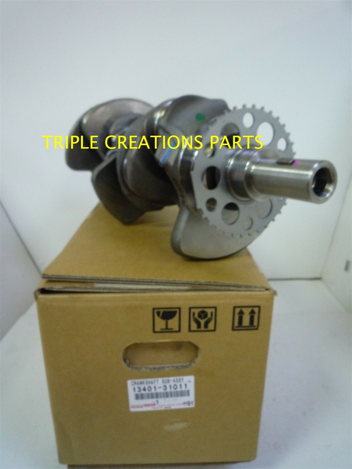 1340131011 Genuine Toyota 1GRFE Crankshaft Sub-Assy 13401-31011 OEM | eBay