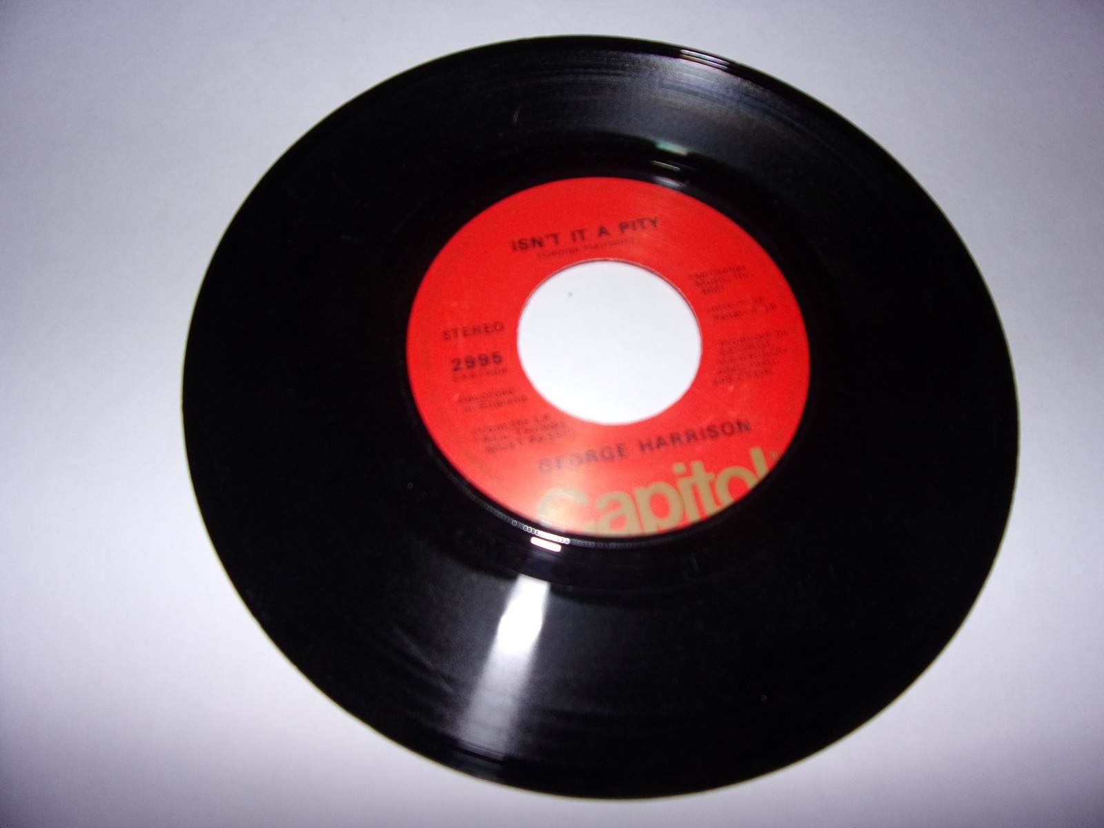 George Harrison: My Sweet Lord / Isn't It A Pity / 45 Rpm / Capitol ...