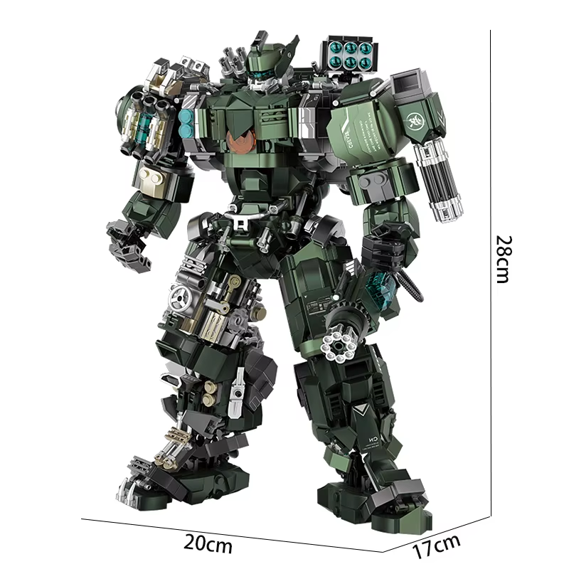Technic Mecha Warrior Building Blocks Set for Kids and Adults - Gift ...