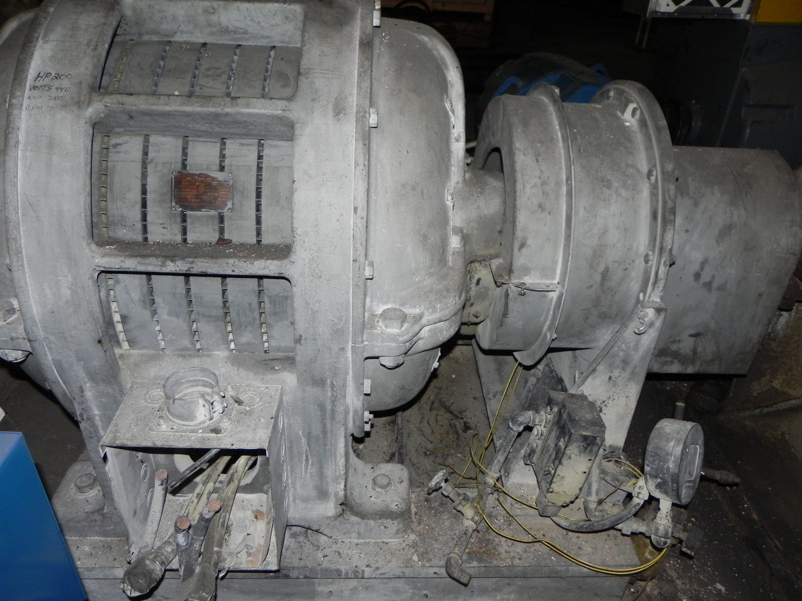 General Electric Mill Motor 3PH 200HP 440V 250Amp 60Cy 700RPM. Used. | eBay