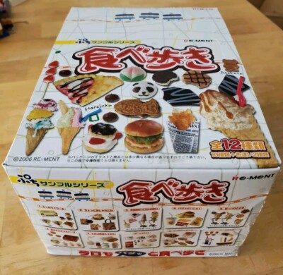 Re-Ment Street Food Eat While Walking Full Set of 10 From Japan 2006 ...
