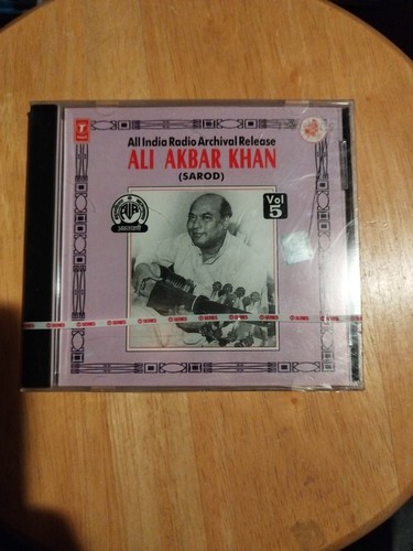ALI AKBAR KHAN: Sarod Vol.5 OVP/SEALED (CD) super Rar 8901112502081 ...