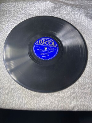 DECCA Record 78 rpm 4207 AN OVERTURE TO LOVE / HEVEANLY HIDEAWAY | eBay
