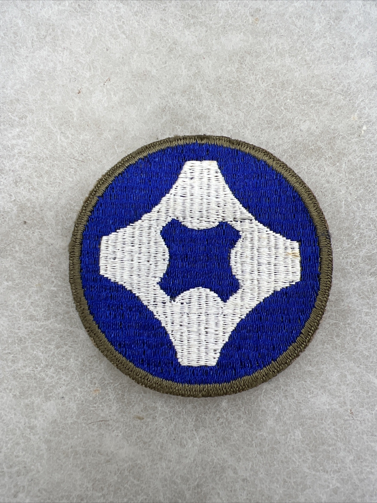 WW2 US Army 4th Service Command Patch OD Border Gemsco (KB | eBay