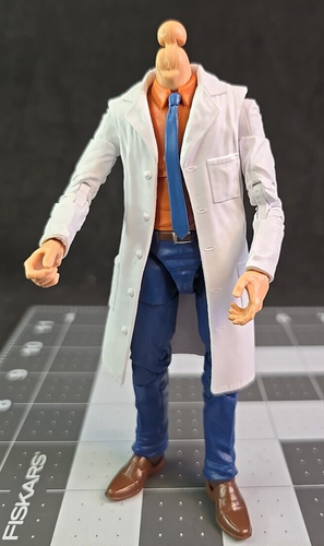 Marvel Legends fodder 6" body buck for custom scientist with lab coat ...