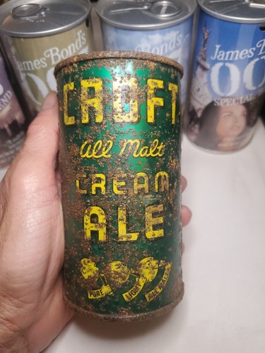 Rare Croft All Malt Cream Ale 12oz IRTP Flat Top Beer Can EMPTY | eBay