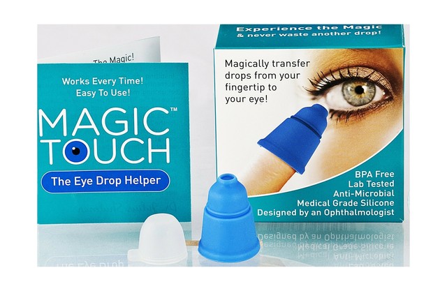 Eye Drop Applicator by Magic Touch Easy to Use Dropper Guide With Gift ...