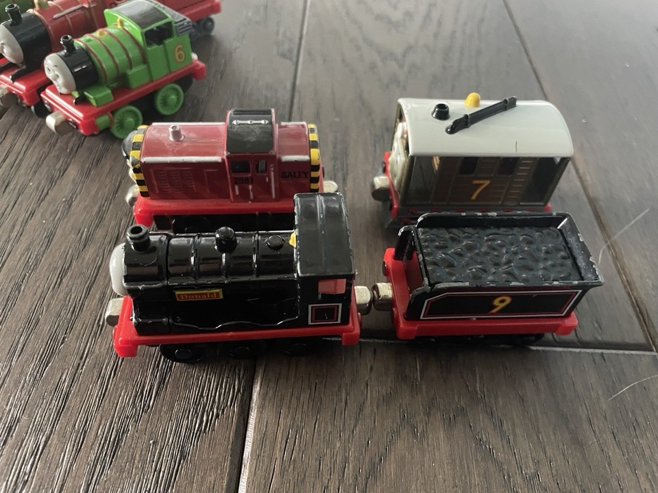 Thomas Take N Play Lot Thomas Henry Donald James Percy Toby Diecast ...