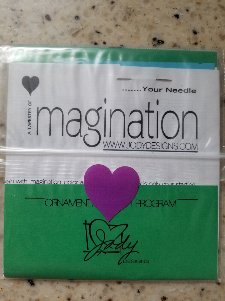 Jody Designs Needlepoint Canvas September 2001 Ornament Autumn Leaf B9 ...