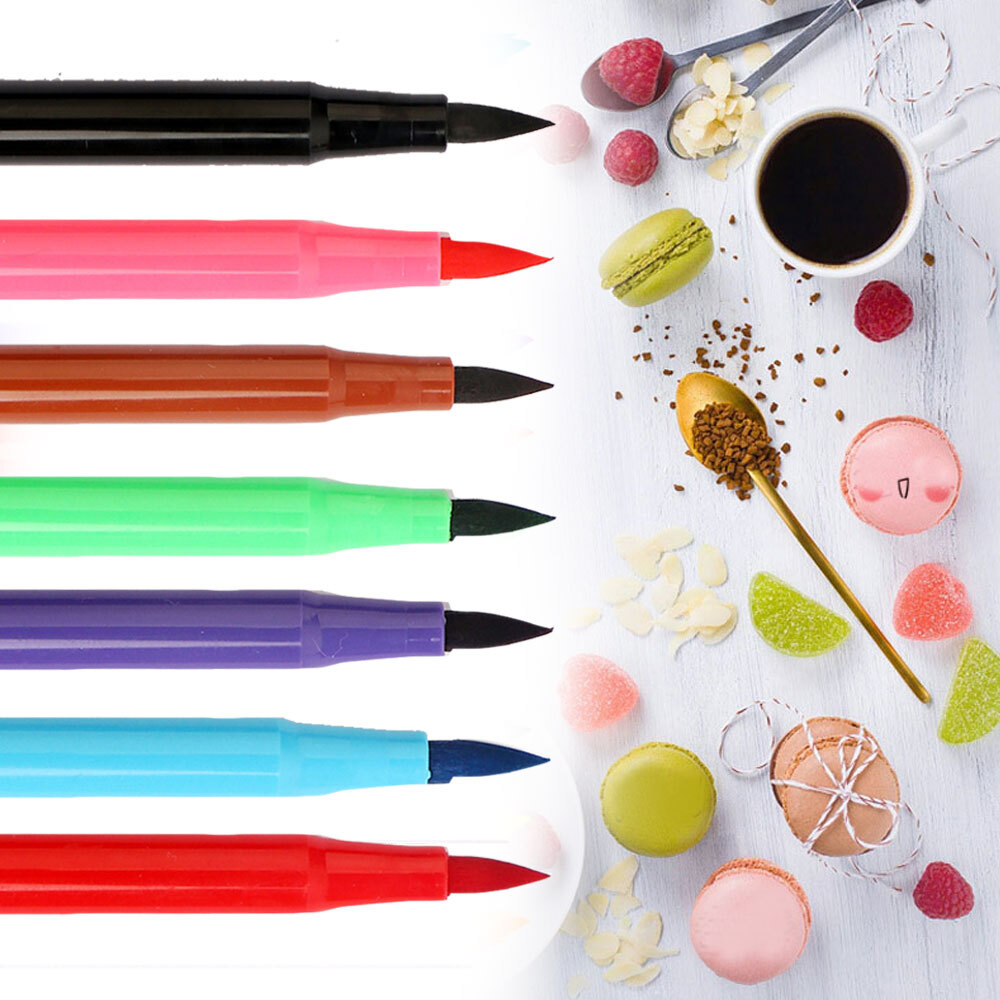 Edible Ink Marker Pigment Pen Cake Decorating Tools Food Coloring ...