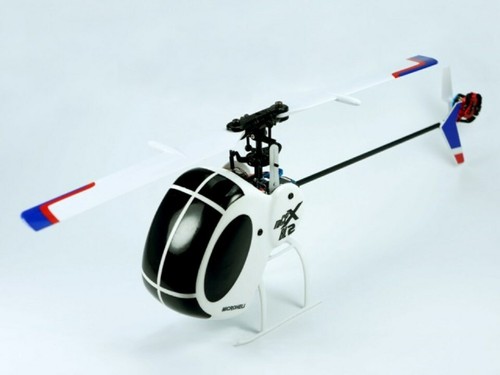 Microheli Airbrush Fiberglass Dragonfly Canopy (BW) - BLADE MCPX BL2 | eBay